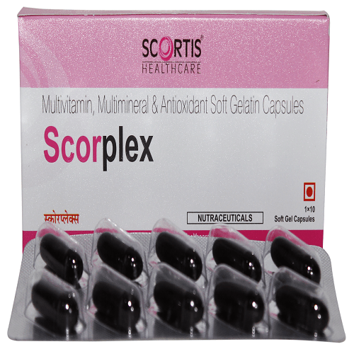 Scorplex Ginseng, Multivitamin, Multimineral & Antioxidants Capsules ...